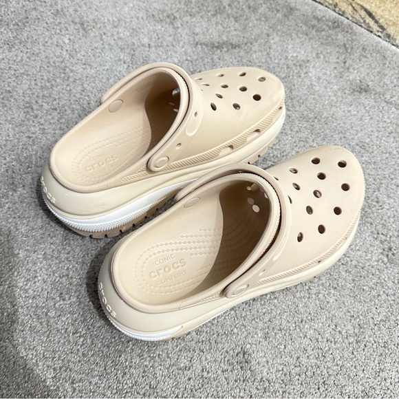 CROCS | Shoes | Crocs Iconic Clogs In Light Tan | Poshmark